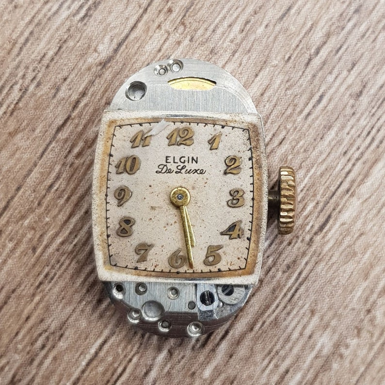 Elgin Deluxe Ladies Wrist Watch 17 Jewels 10K Gold Filled With JB ...