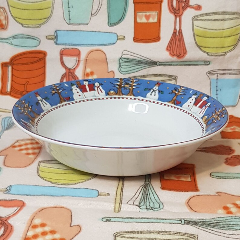 Sakura Snowman by Debbie Mumm Division of Oneida 1998 Dinnerware Set - Etsy