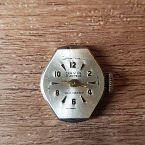 Orvin 17 Jewels Ladies Wrist Watch - Etsy