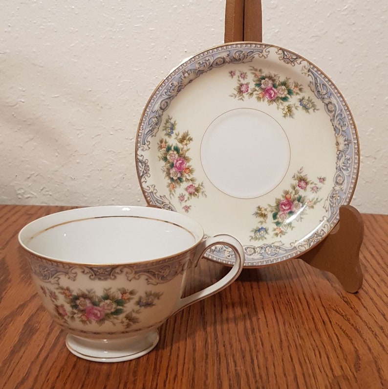 Vintage Yamaka China Occupied Japan Tea Tea Cup and Saucer - Etsy