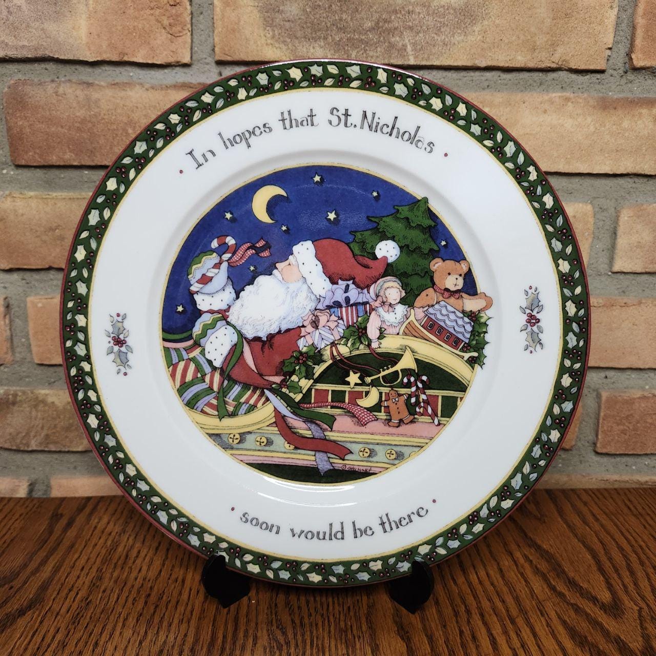 Christmas Story Susan Winget Plates International China Company - Etsy