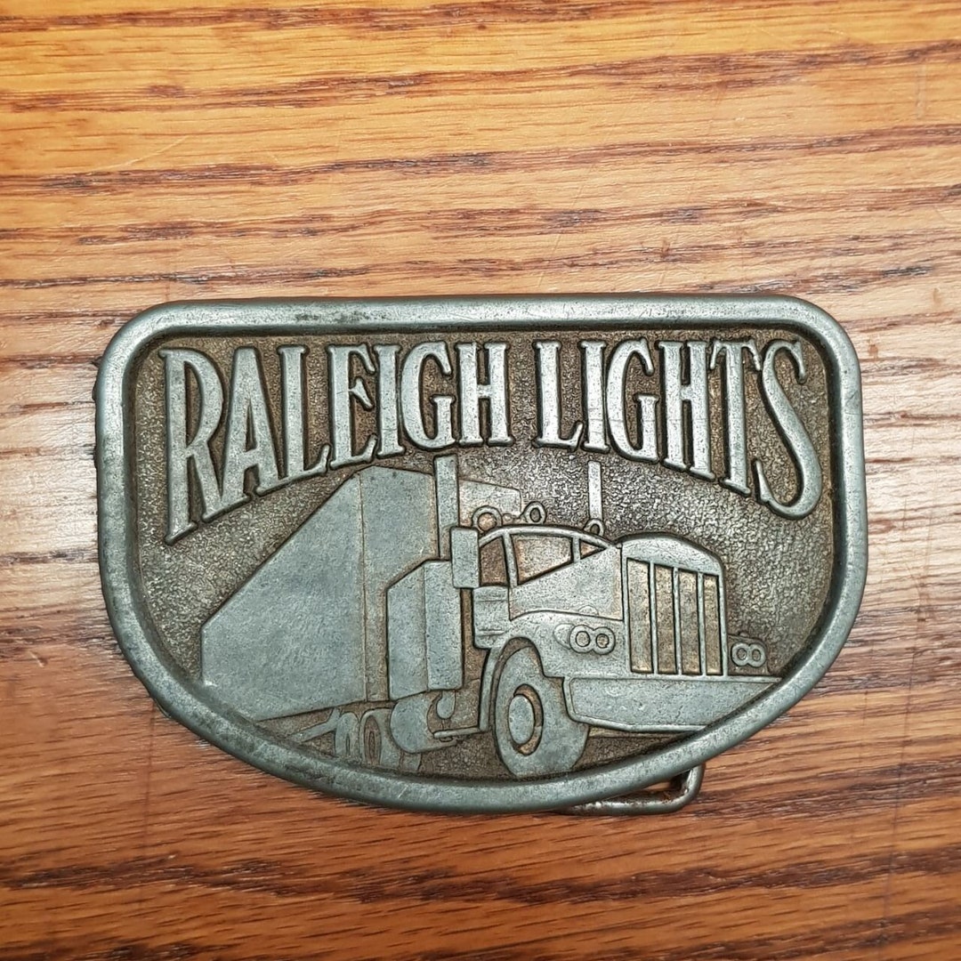 Raleigh Lights Belt Buckle - Etsy