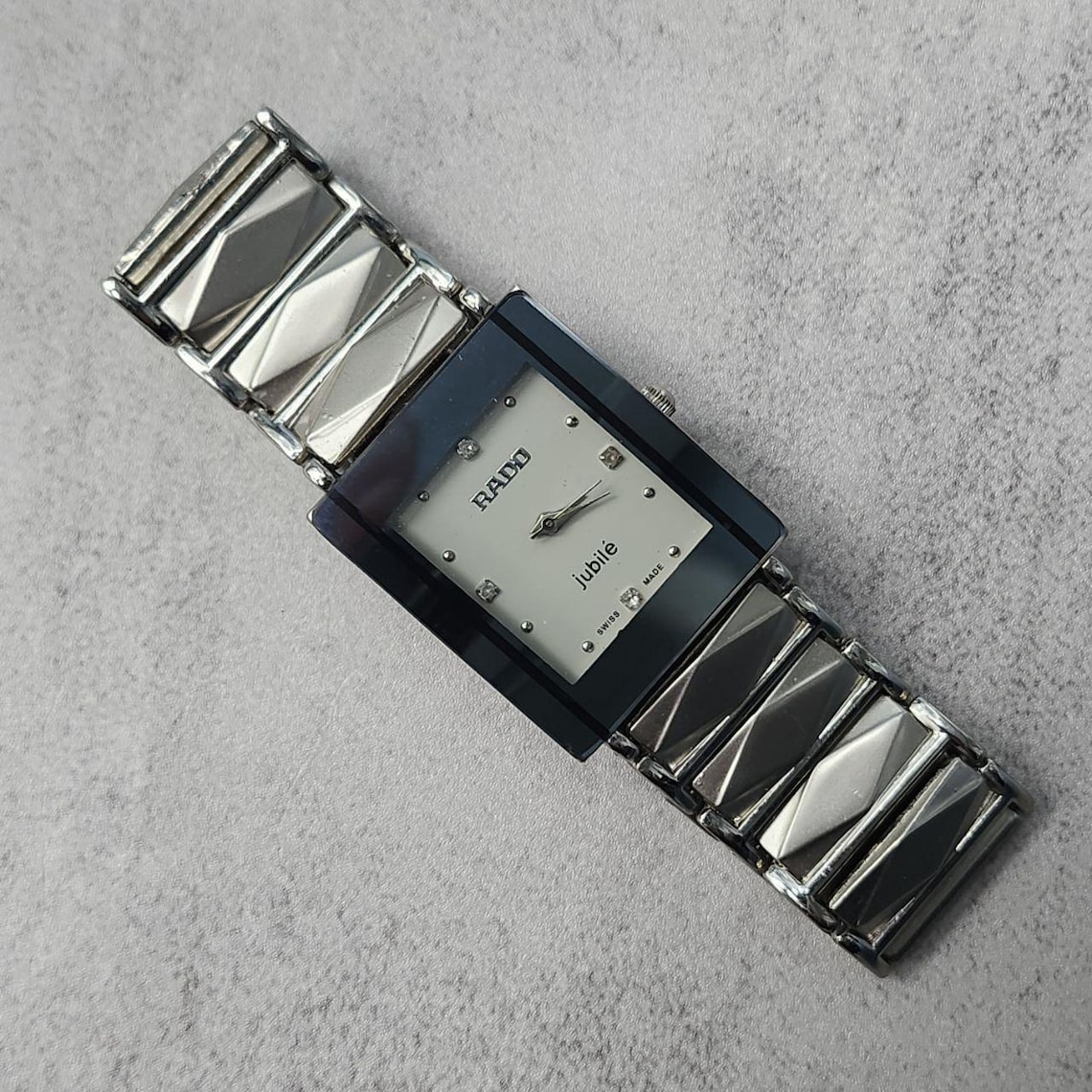 Rado Jubile High-tech Ceramics Diamonds Quartz Wrist Watch - Etsy