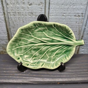 Bordallo Pinheiro Green Cabbage Plates - Etsy