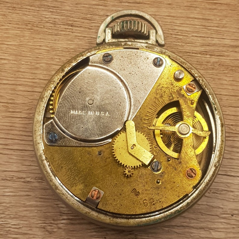 Westclox Pocket Ben Mechanical Wind up Pocket Watch Made in USA - Etsy