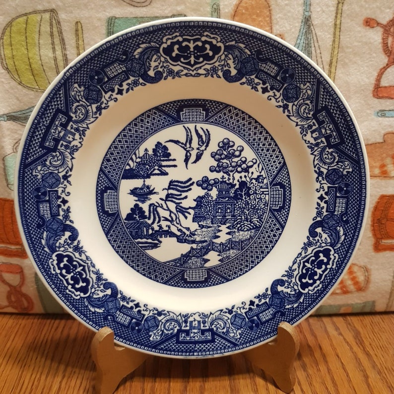 Willow Ware by Royal China Blue Willow Plate and Bowls - Etsy