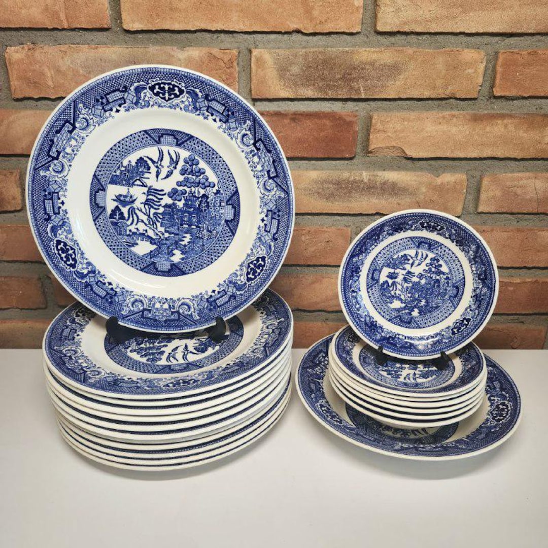 Willow Ware by Royal China Blue Willow Dinnerware - Etsy