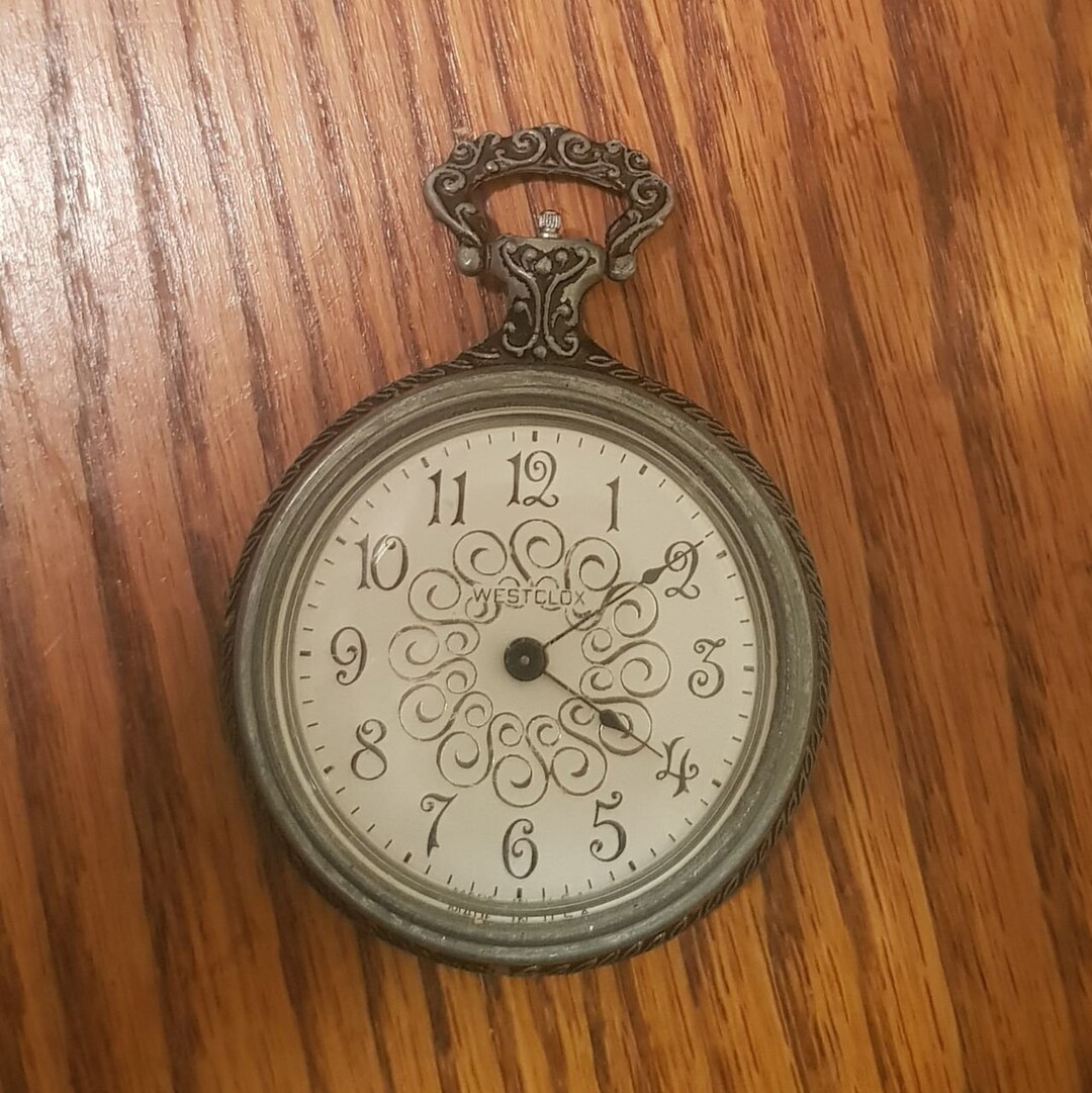 Westclox Pocket Watch Made in USA - Etsy