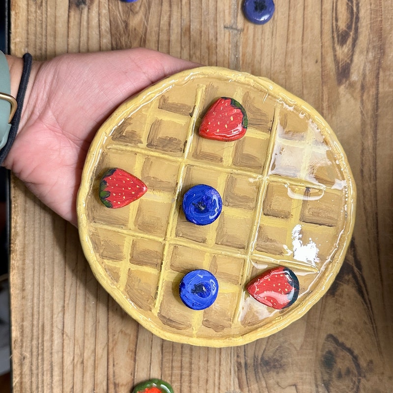 Clay Tic Tac Toe Board - Etsy