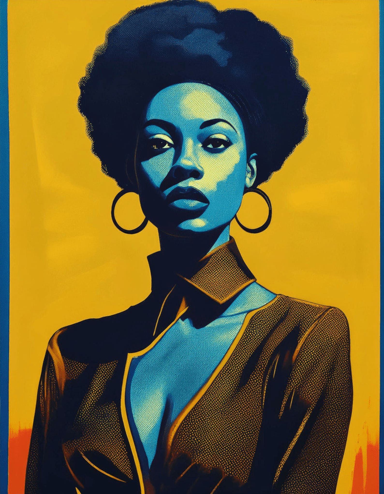 Colorful 90s Art Gift for Her Retro Art for Living Room Wall Art for ...