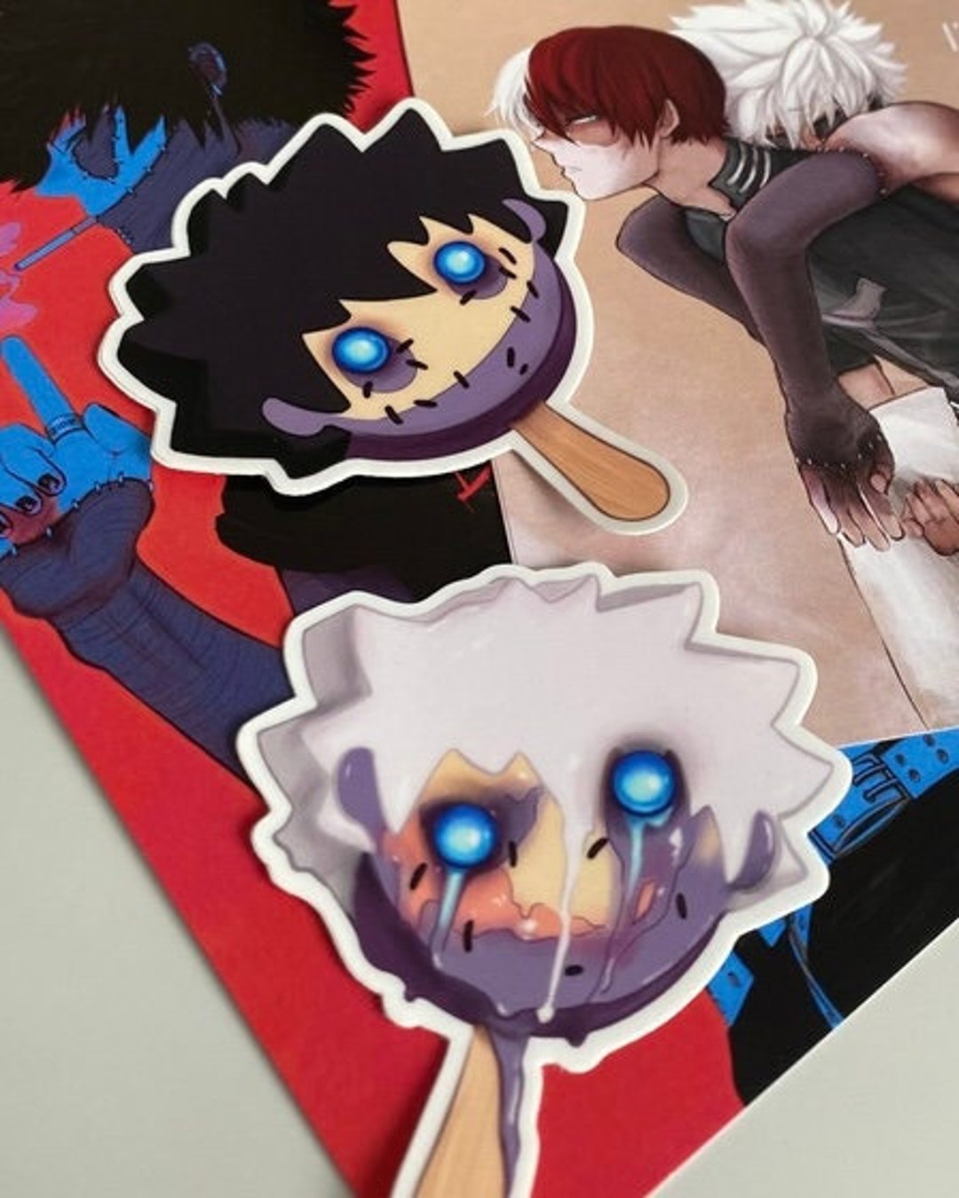 Dabi Popsicle Stickers - Etsy