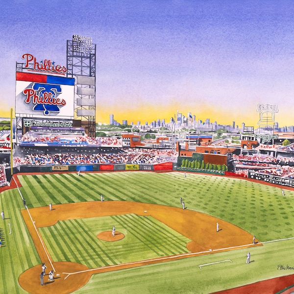 Phillies Painting - Etsy