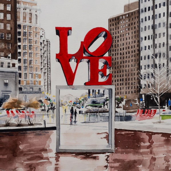 Philadelphia Love Sign - Etsy