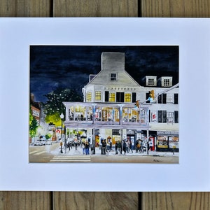 The Corner Room, Penn State. Matted Watercolor Print - Etsy