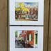 Northeastern University Quad Painting. Matted Watercolor Print, Wall ...