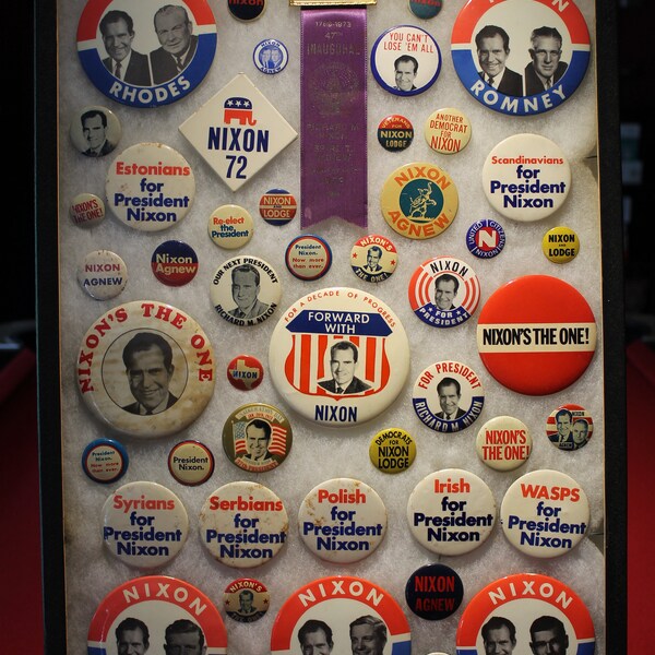 Antique Presidential Buttons - Etsy