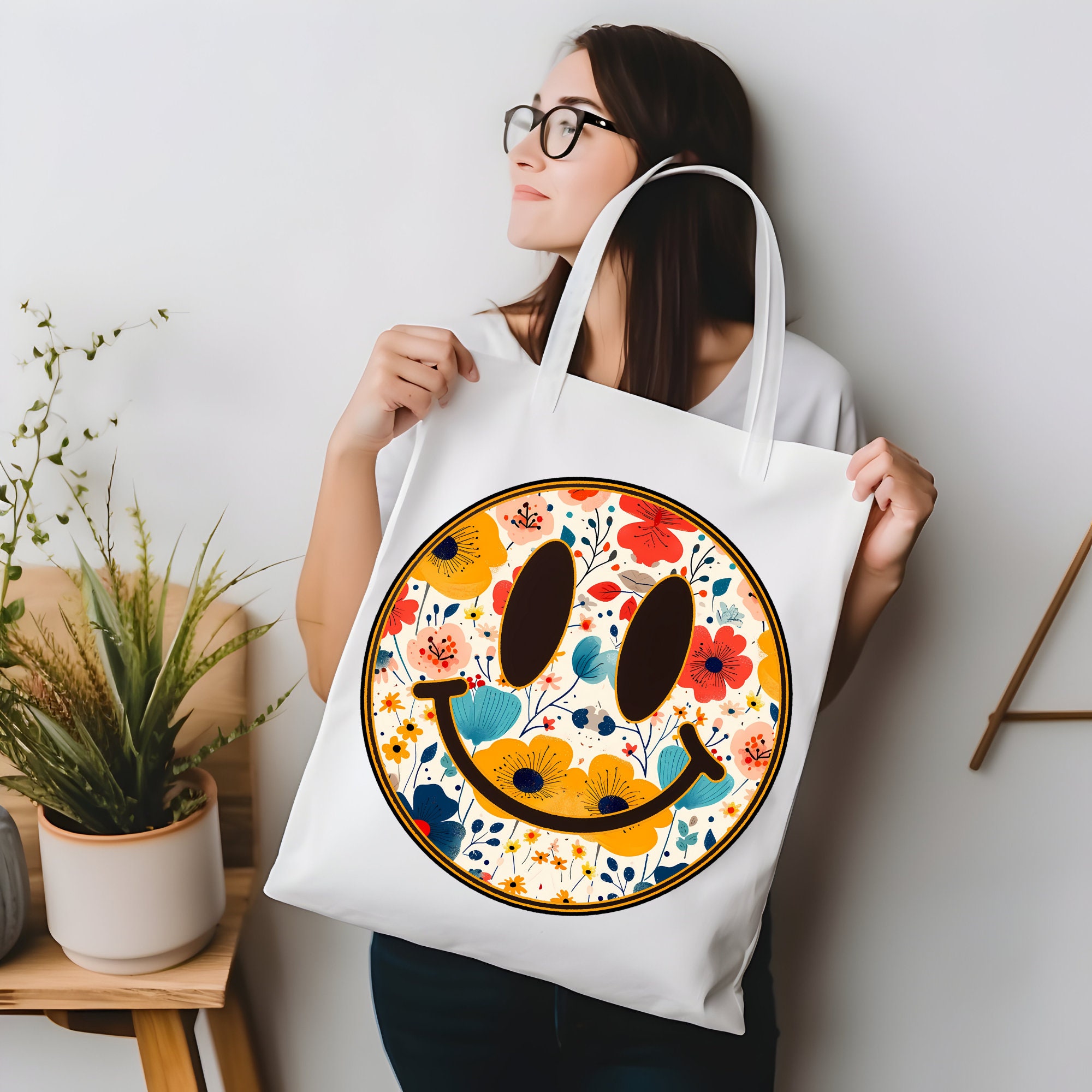 Distressed Smiley Face PNG Daisy PNG Daisy Smiley Shirt Design Retro ...