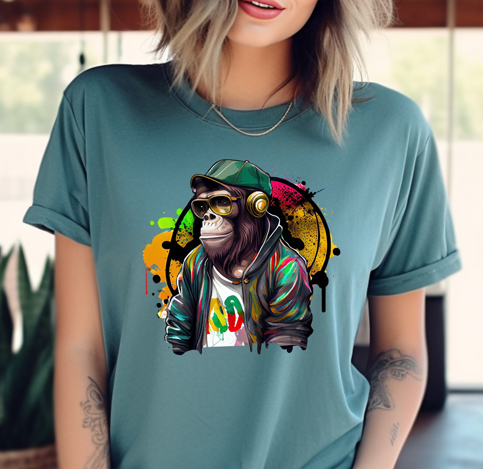 MONKEY Png Watercolor Sublimation Digital Download, Monkey Sublimation ...