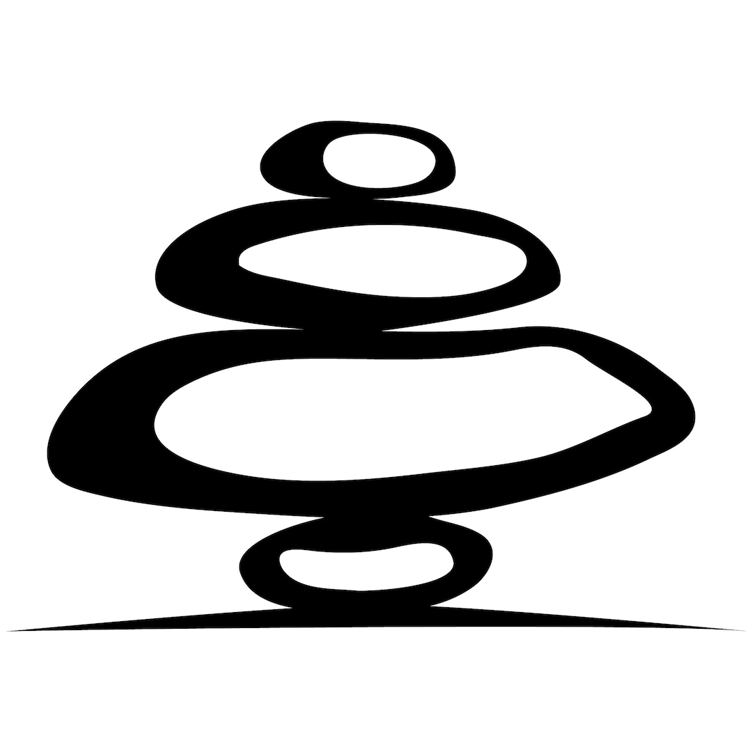 Zen Stones, Yoga Zen Stones, Meditation Rocks, Stacked Zen Rocks PNG ...