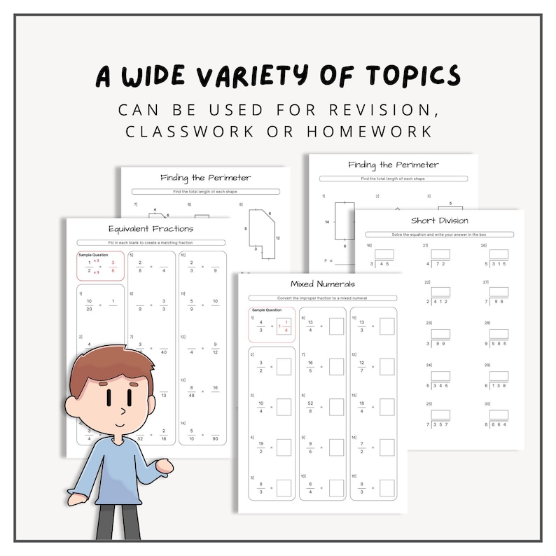 Year 5 Maths Bundle, 5th Grade Worksheets, Learning Maths ...