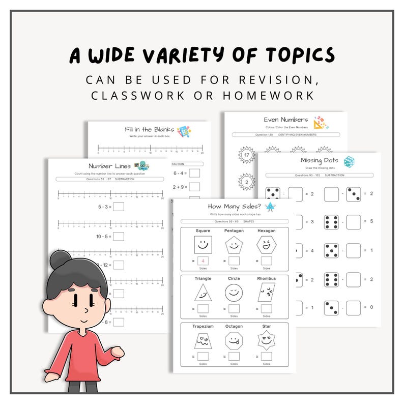 Year 1 Maths Bundle, First Grade Worksheets, Learning Maths, Addition ...