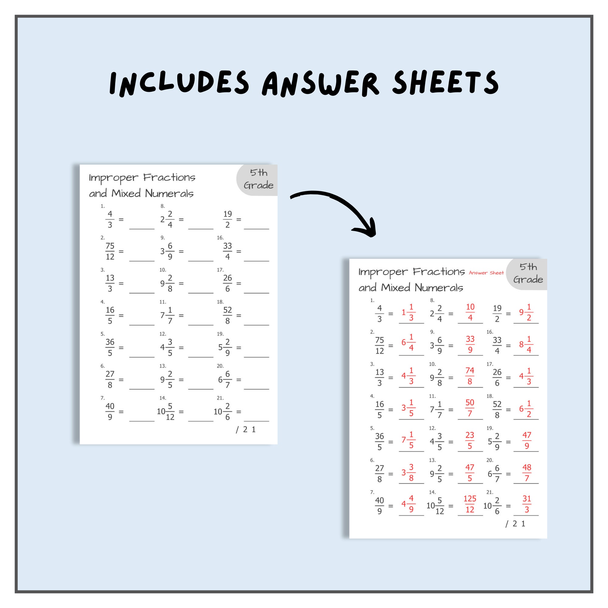 Year 5 Maths Revision Sheets, Simple Maths Problems, Printable Bundle ...