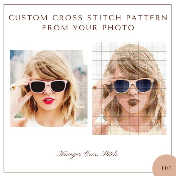 Custom Cross Stitch Pattern - Etsy