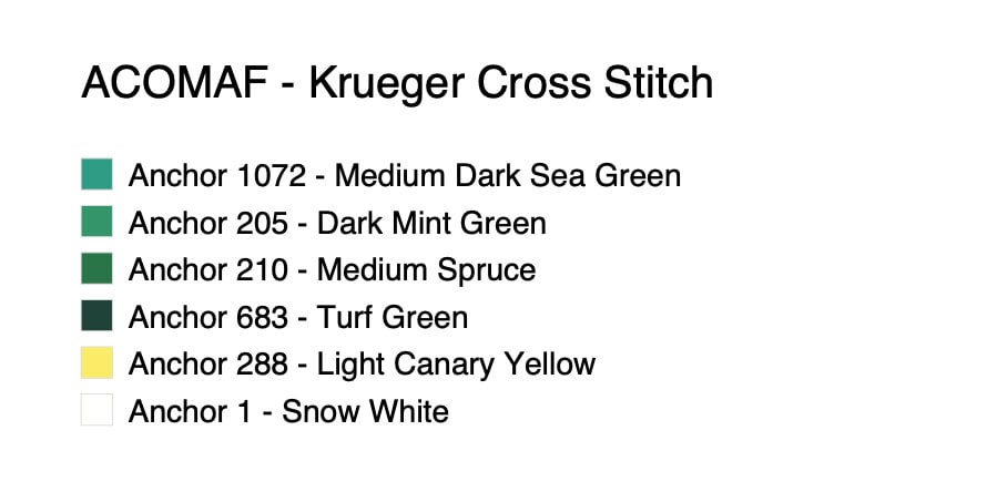 ACOMAF Book Cover Cross Stitch Pattern (PDF) - Etsy