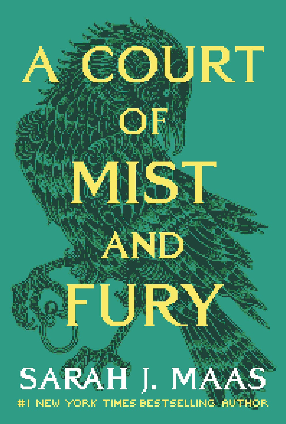 ACOMAF Book Cover Cross Stitch Pattern PDF | Fantasy Book Cover A Court ...