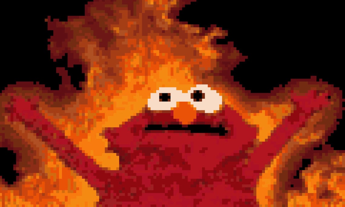 Hellmo Meme Cross Stitch Pattern PDF | Realistic Cross Stitch Pattern ...