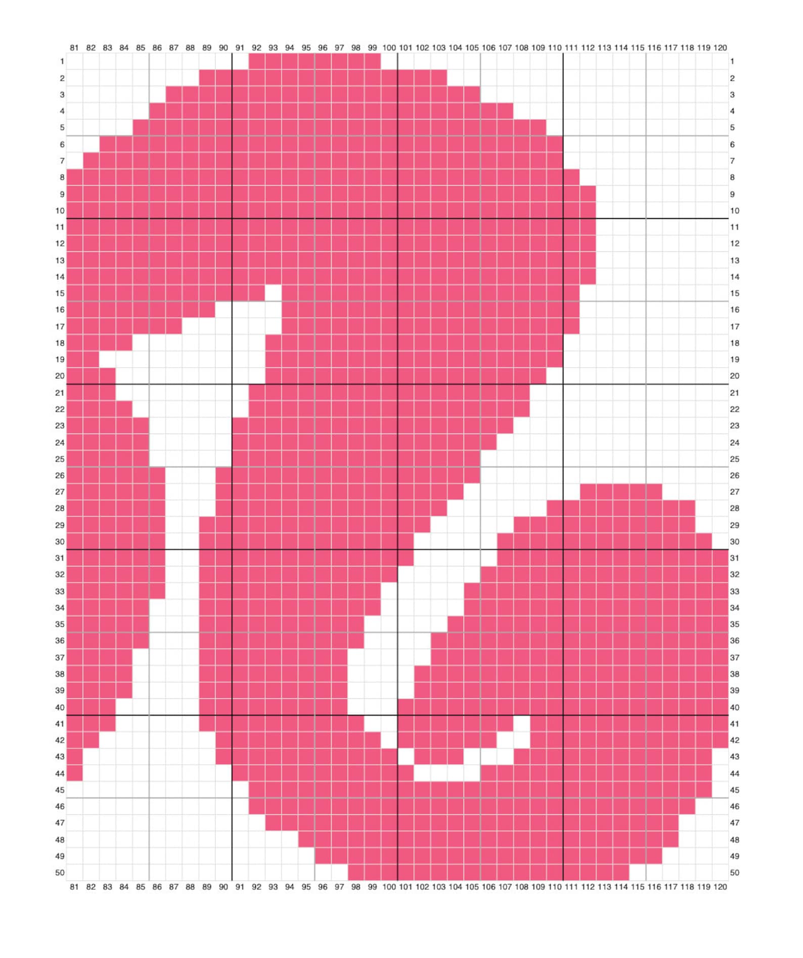 Barbie Silhouette Cross Stitch Pattern PDF | Easy Beginner Cross Stitch ...
