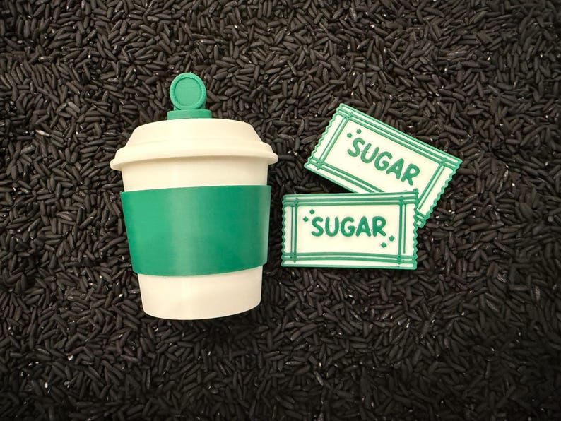 Coffee Shop Sensory Bin - Montessori Pretend Play Food Activity Kit for ...
