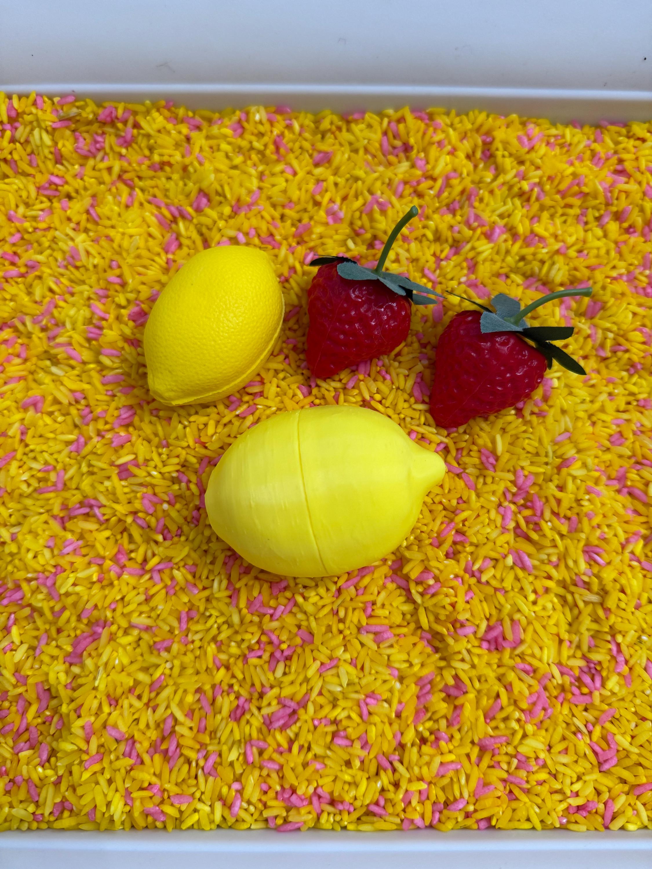 Lemonade Stand Sensory Bin - Montessori Pretend Play Food Activity Kit ...