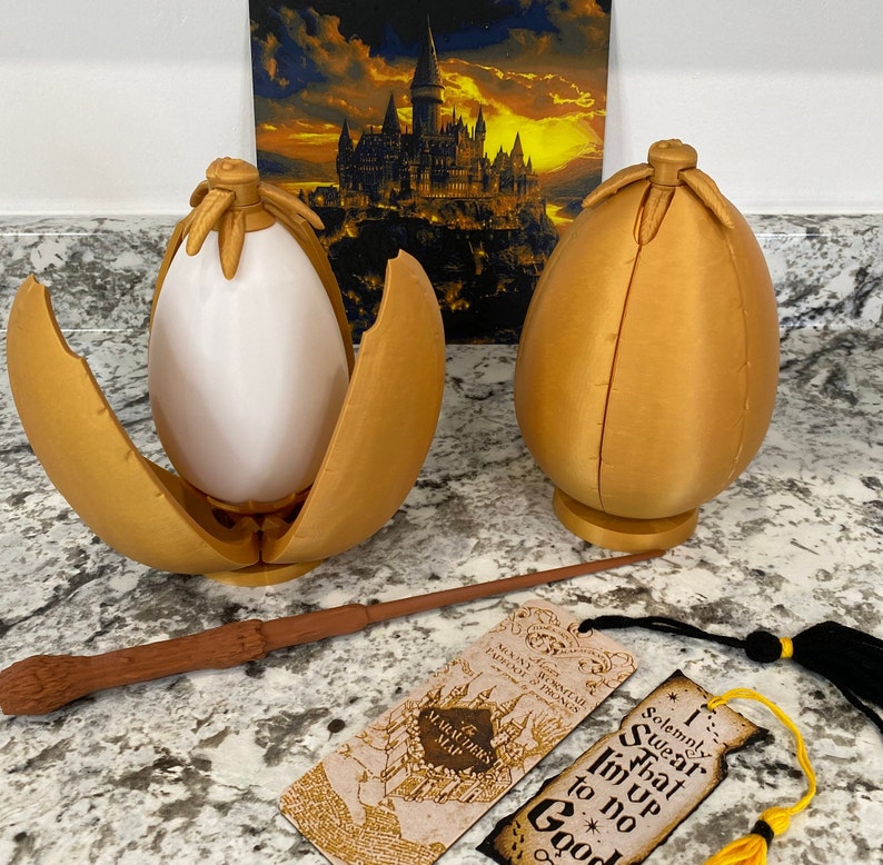 Golden Egg Light - Wizard World Inspired Enchanting Mermaid Dragon Egg ...