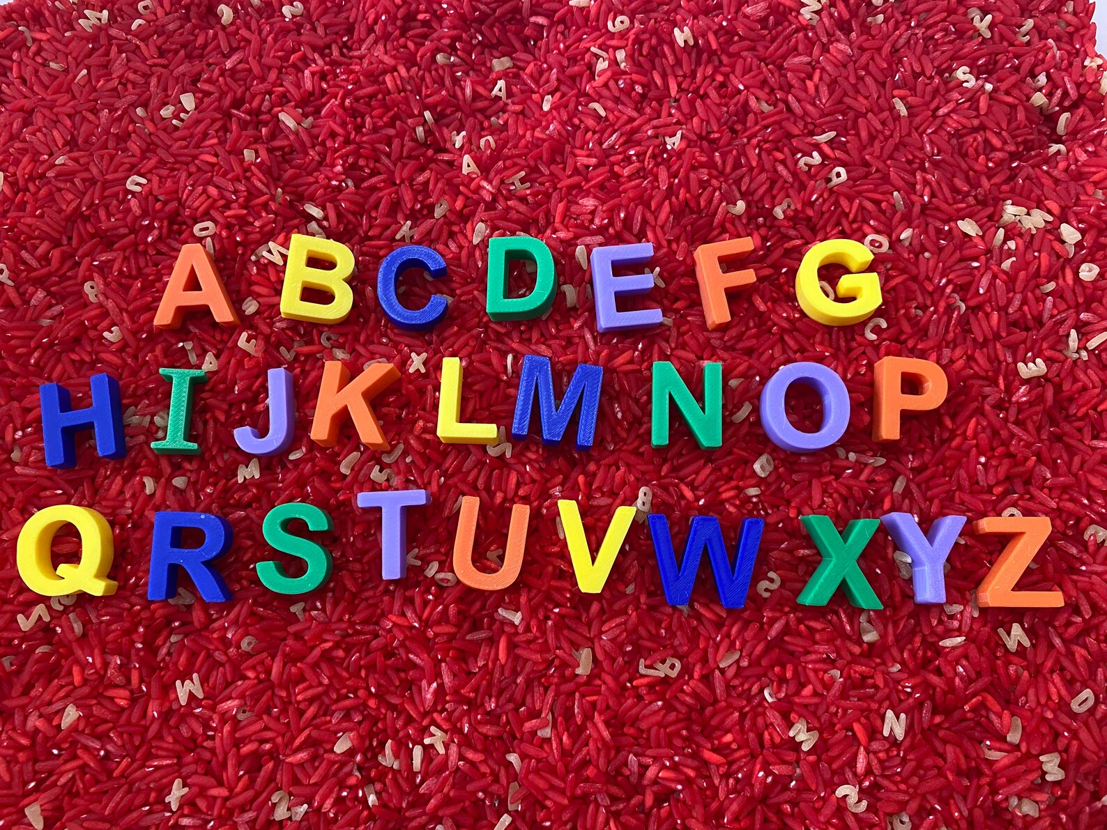 Alphabet Soup Sensory Bin - Interactive Play Kit for Kids | Educational ...