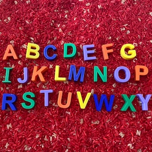 Alphabet Soup Sensory Bin - Interactive Play Kit for Kids | Educational ...