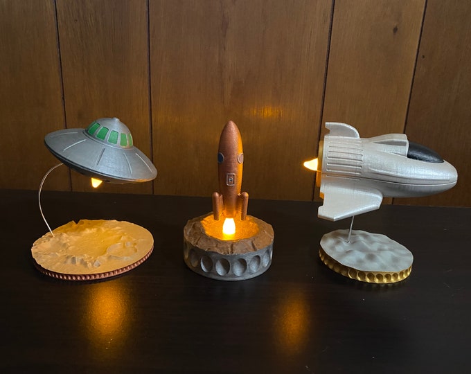 Deluxe Space Adventure Model Kit With Rocket and Lander, DIY - Etsy