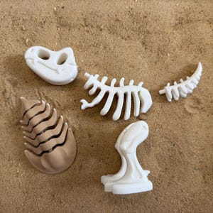Dinosaur Fossil Dig Sensory Bin - Montessori Excavation Activity Kit ...