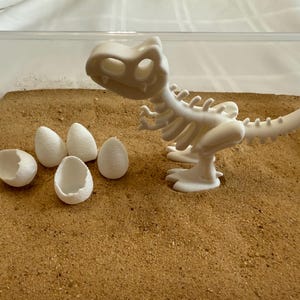 Dinosaur Fossil Dig Sensory Bin - Montessori Excavation Activity Kit ...