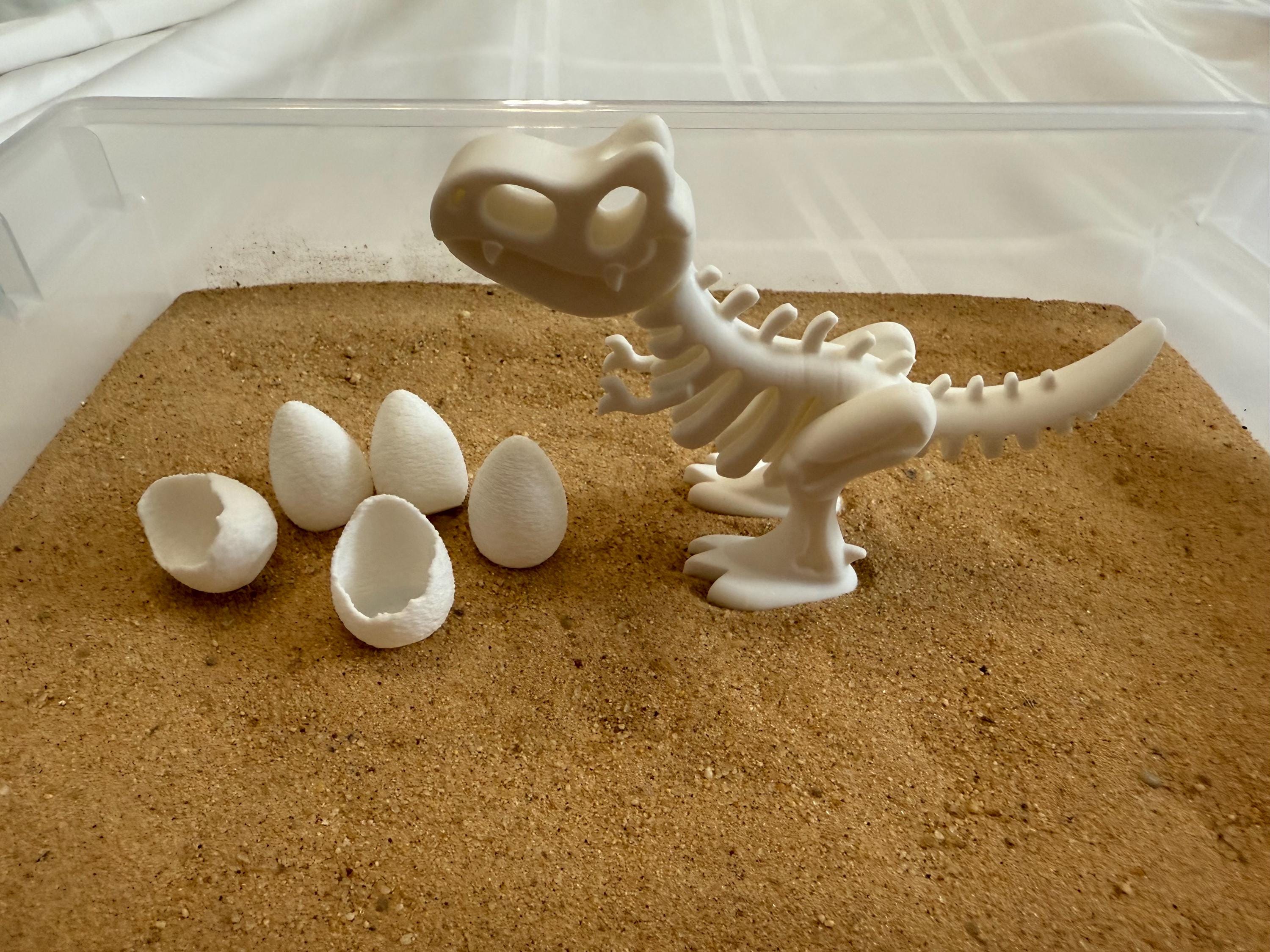 Dinosaur Fossil Dig Sensory Bin - Montessori Excavation Activity Kit ...