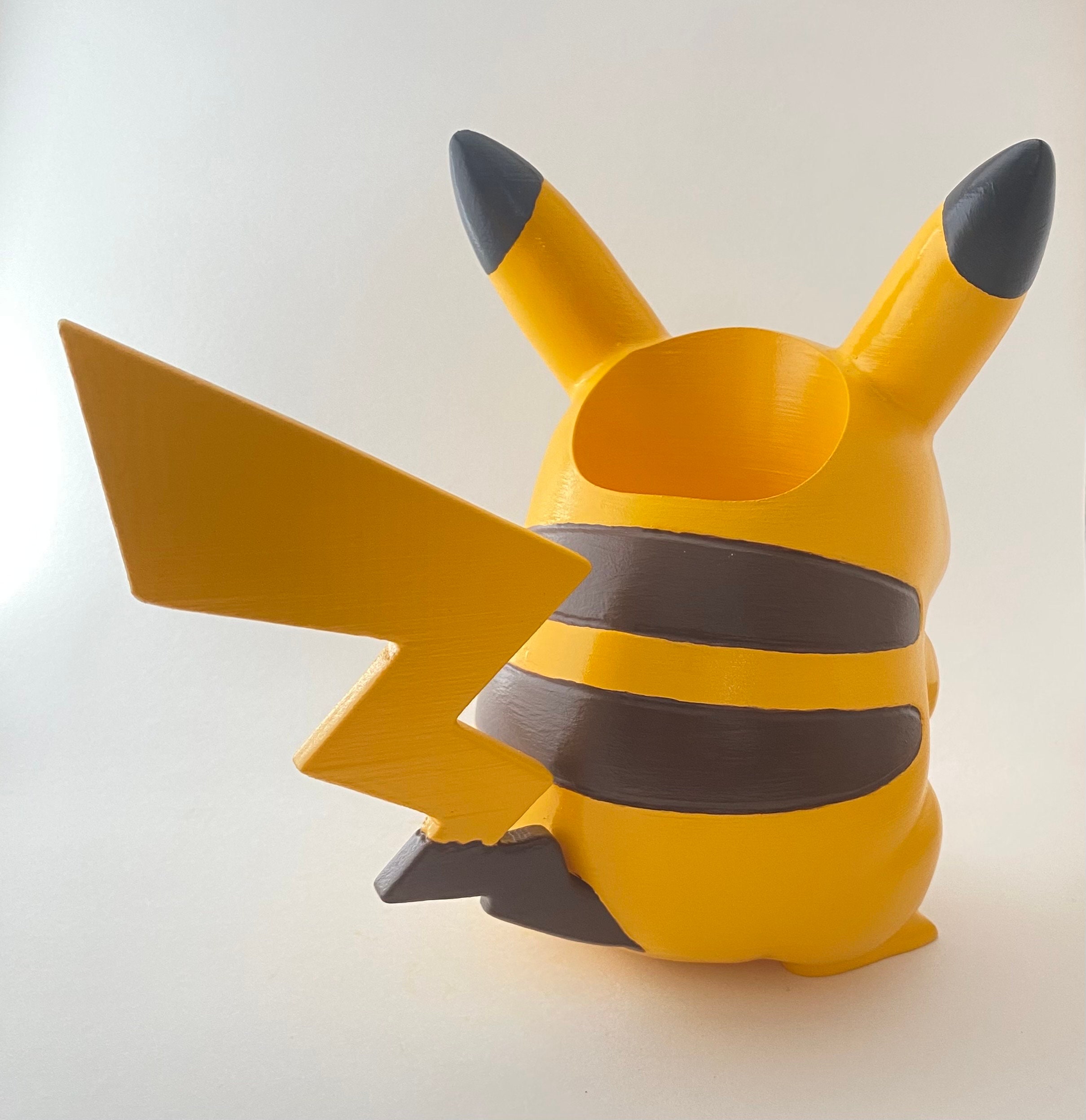 Retro Pikachu Planter Adorable Hand Painted Pokemon Inspired Plant Pot ...