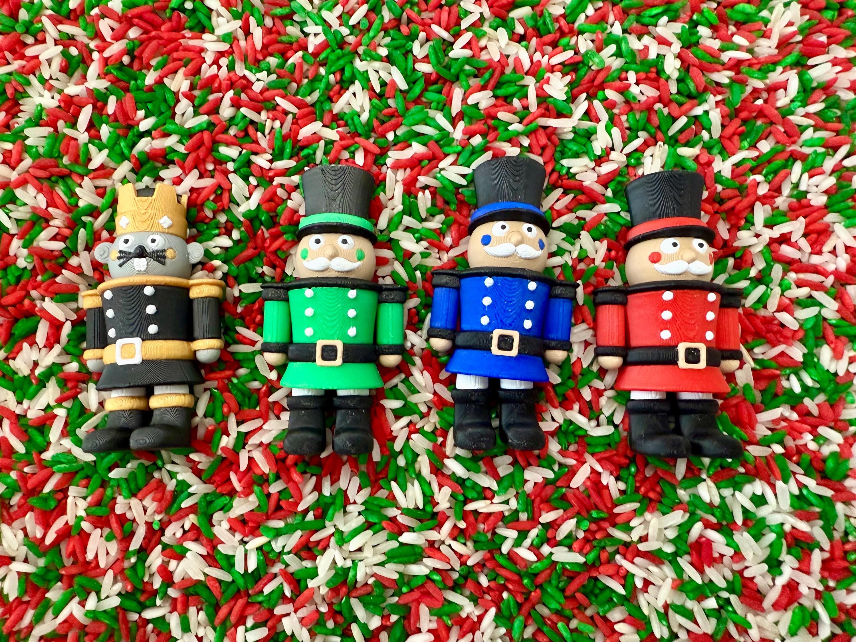 Christmas Nutcracker Sensory Bin | Holiday Montessori Activity Kit ...