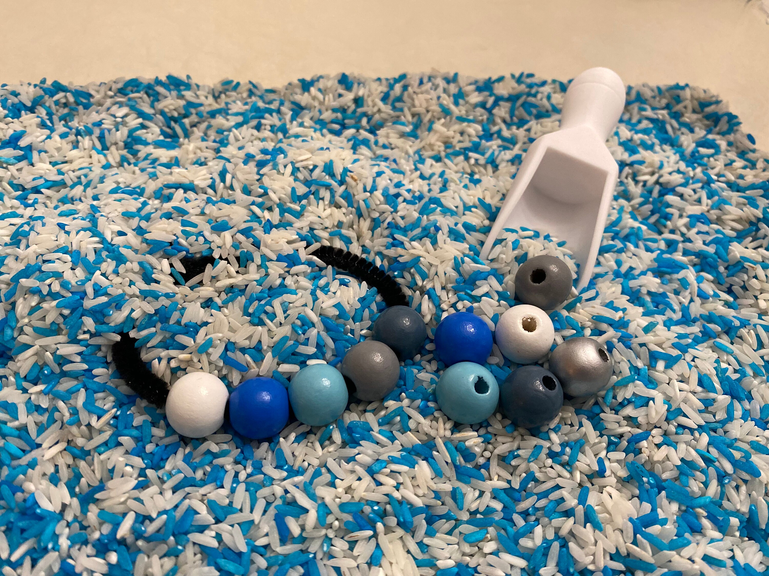 Hanukkah Sensory Bin Montessori Play Kit for Kids - Etsy