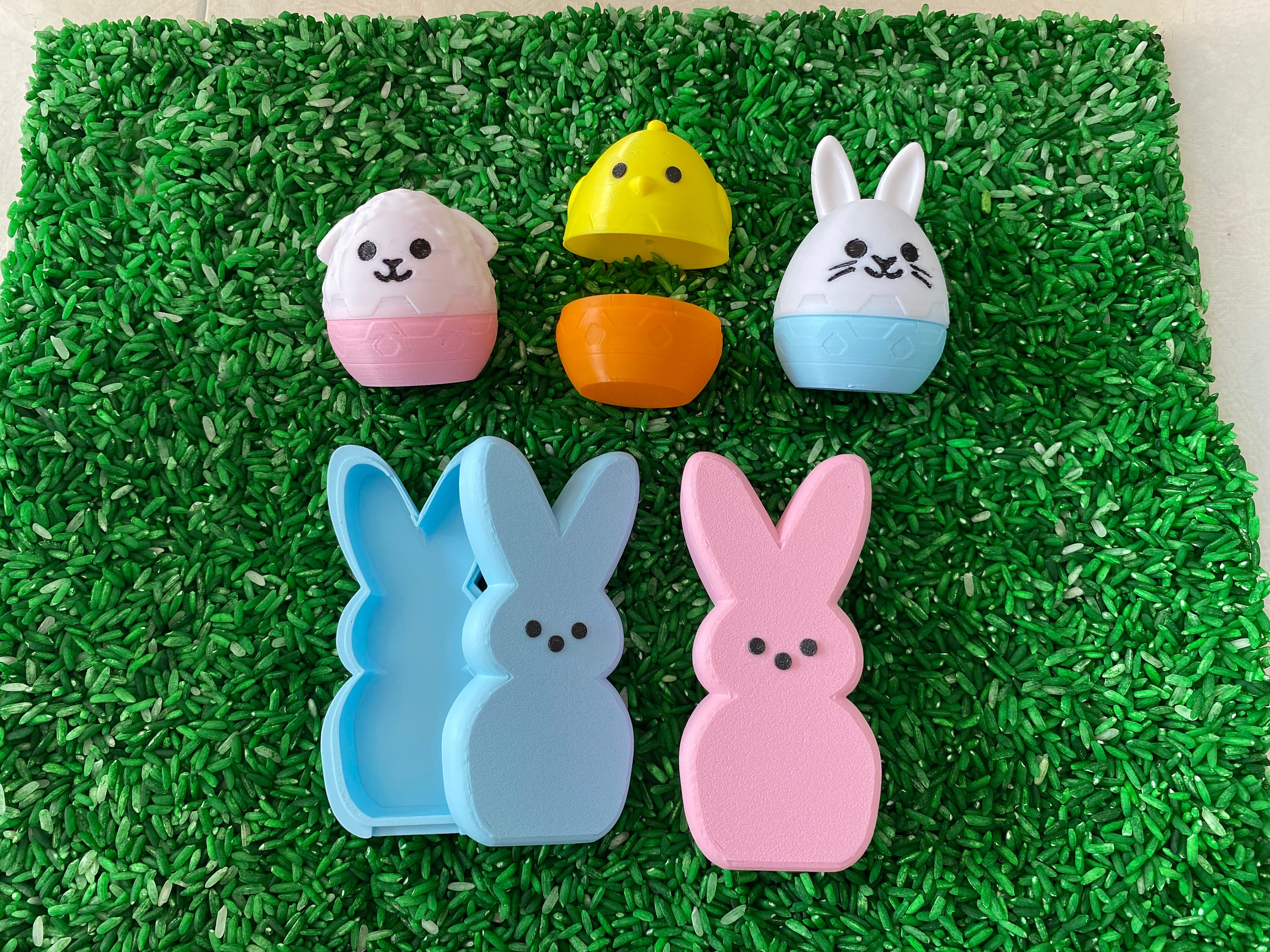 Montessori Easter Egg Hunt Sensory Bin - Interactive Play Kit for Kids ...