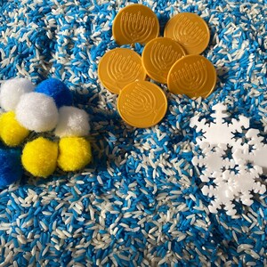 Hanukkah Sensory Bin - Montessori Play Kit for Kids | Pretend Play ...