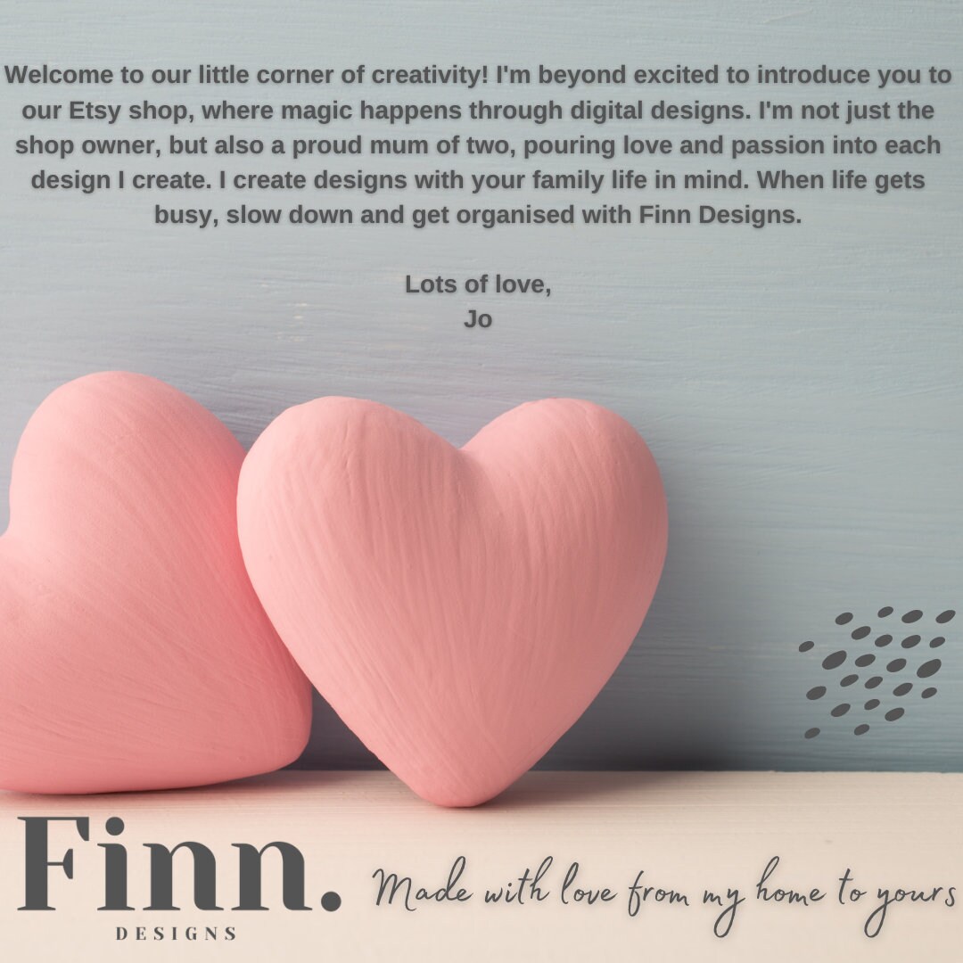 Chore Chart Printable for Kids and Adults I To-do Chart I Tasks List I ...