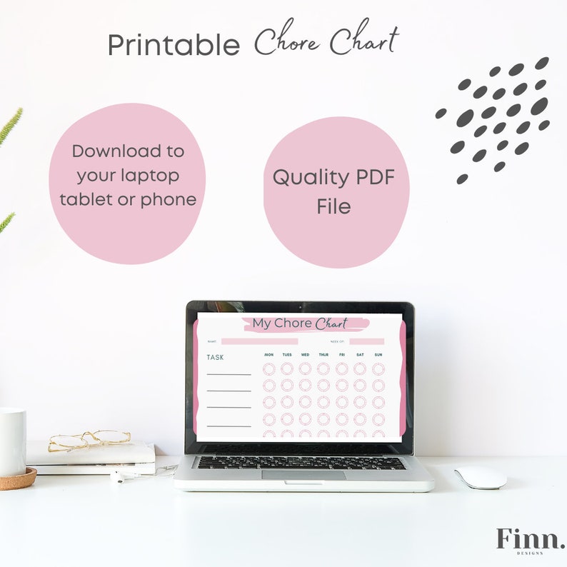Chore Chart Printable for Kids and Adults I To-do Chart I - Etsy Australia