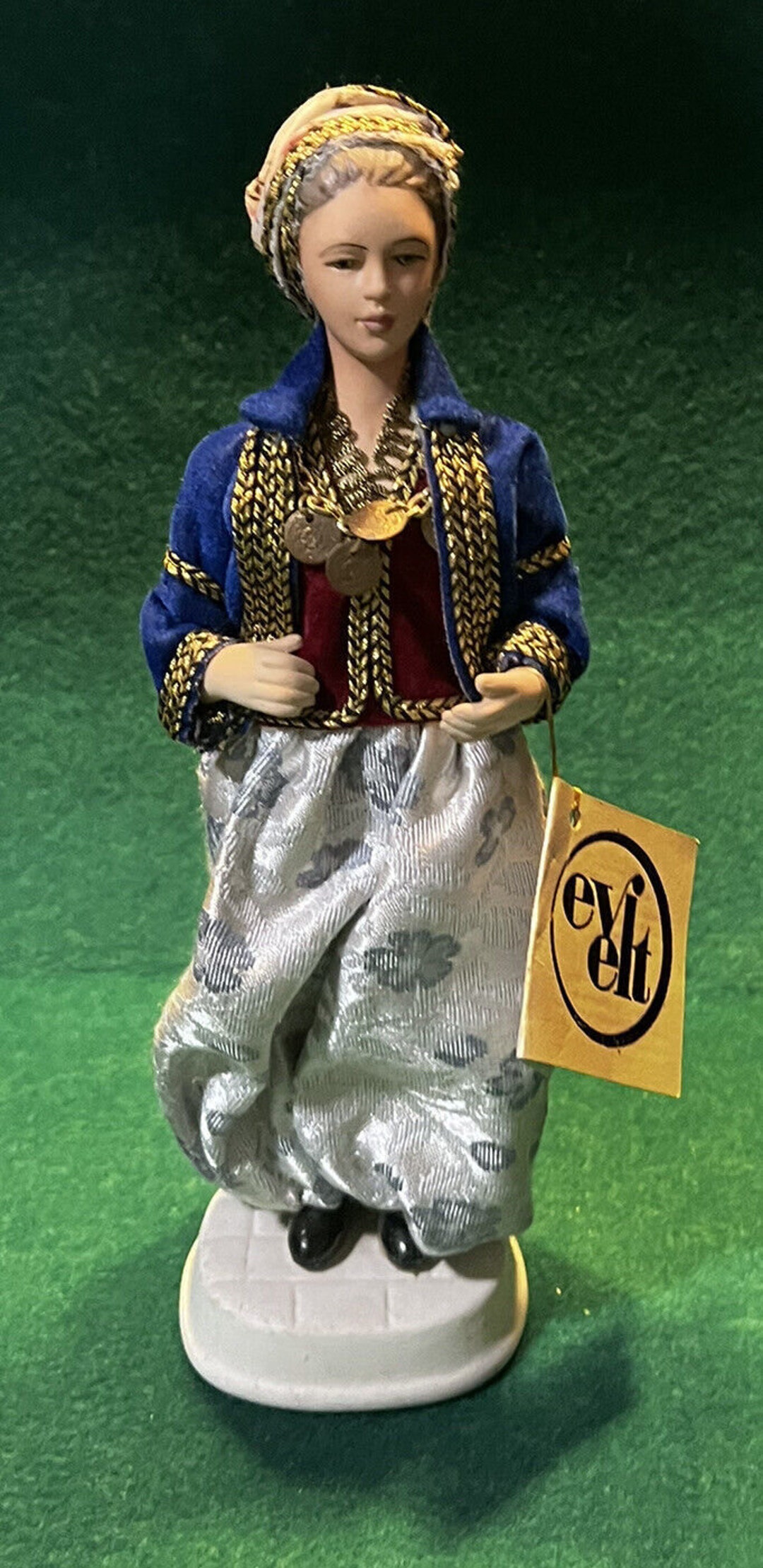 Vintage EVELT Doll Made in Greece - Etsy