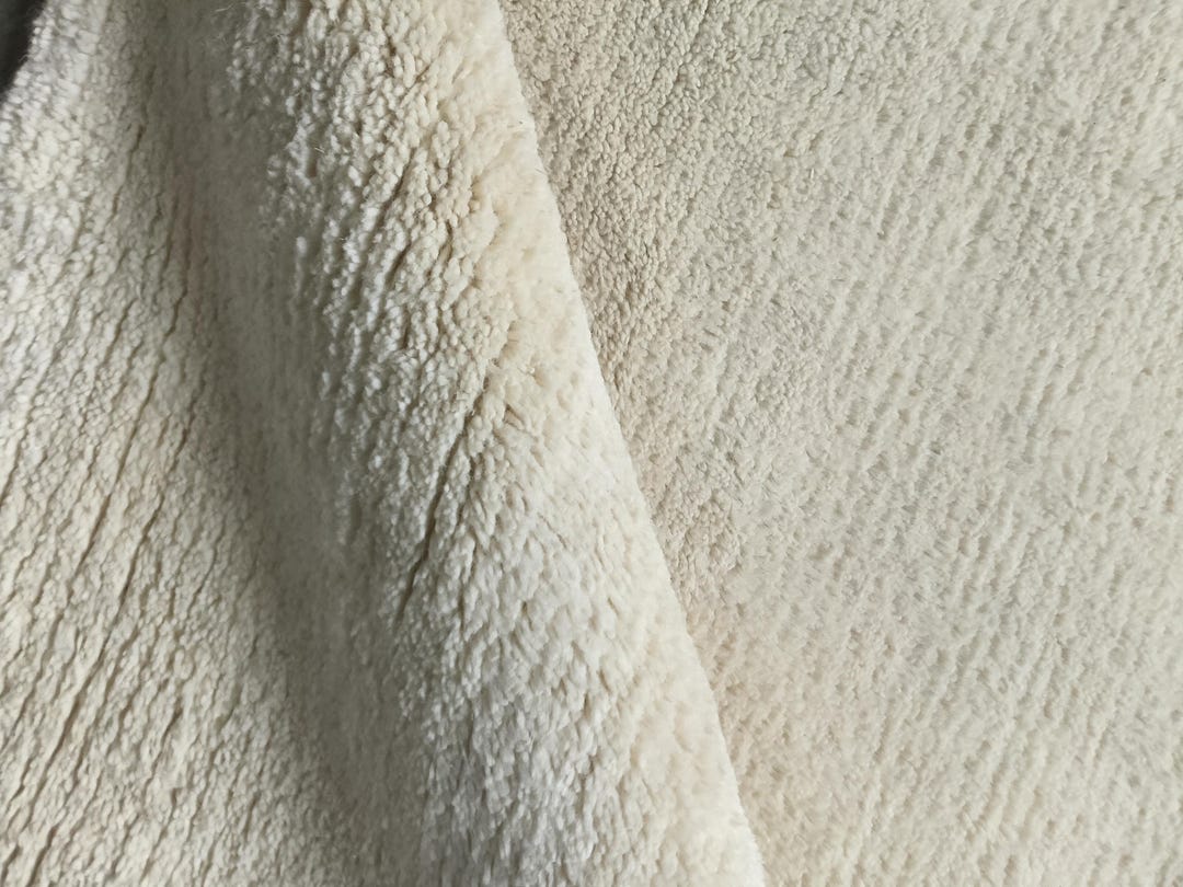 Plain Solid Cream Color Hand Knott Wool Area Soft Rug | 12x15, 10x14 ...