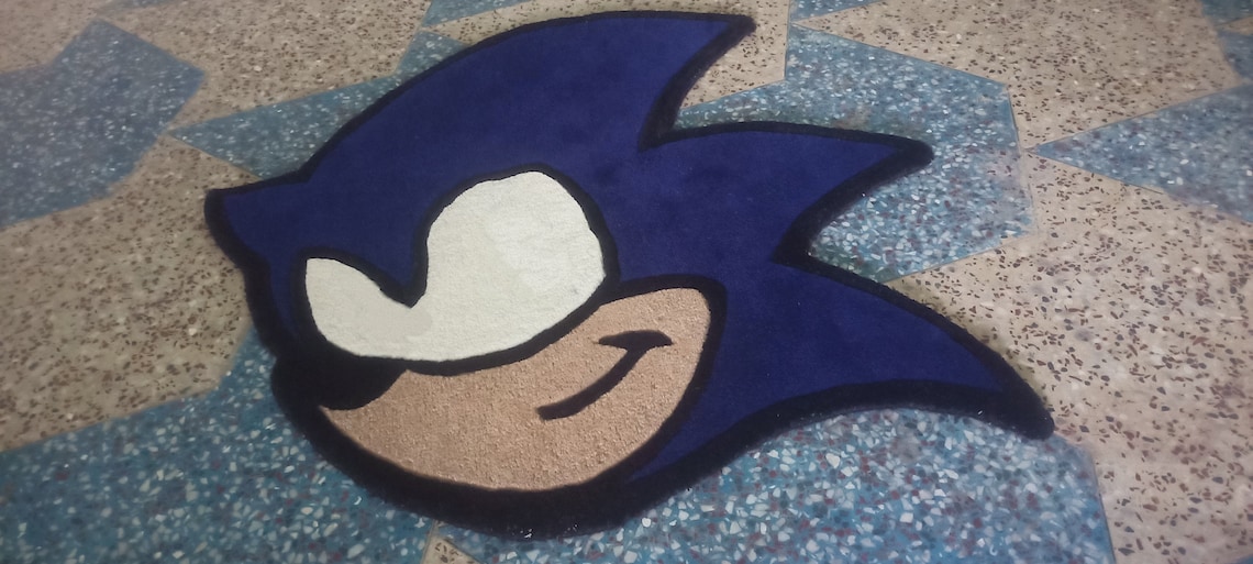 Sonic the Hedgehog Sega Genesis Rug, Sonic the Hedgehog. Home Decor Rug ...